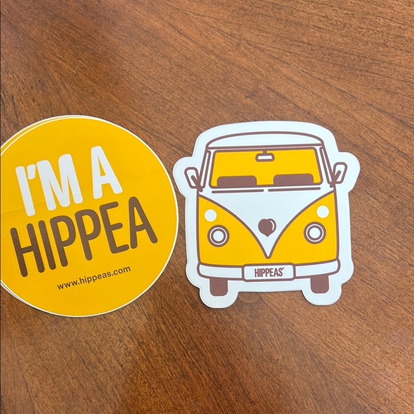 Design | Hippeas Yellow Van Sticker | Poshmark